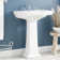 Signature Hardware Key WestPorcelain Pedestal Sink & Reviews | Perigold